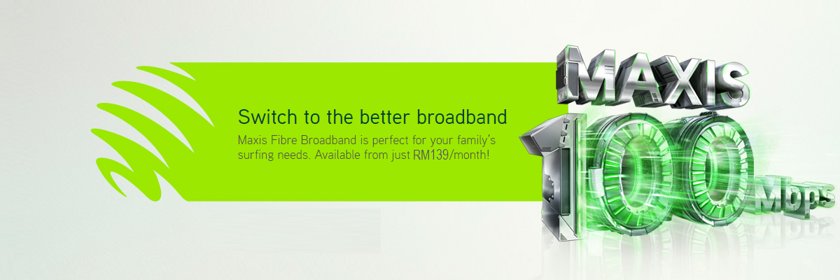 Maxis Fibre Internet | Malaysia's Internet Provider